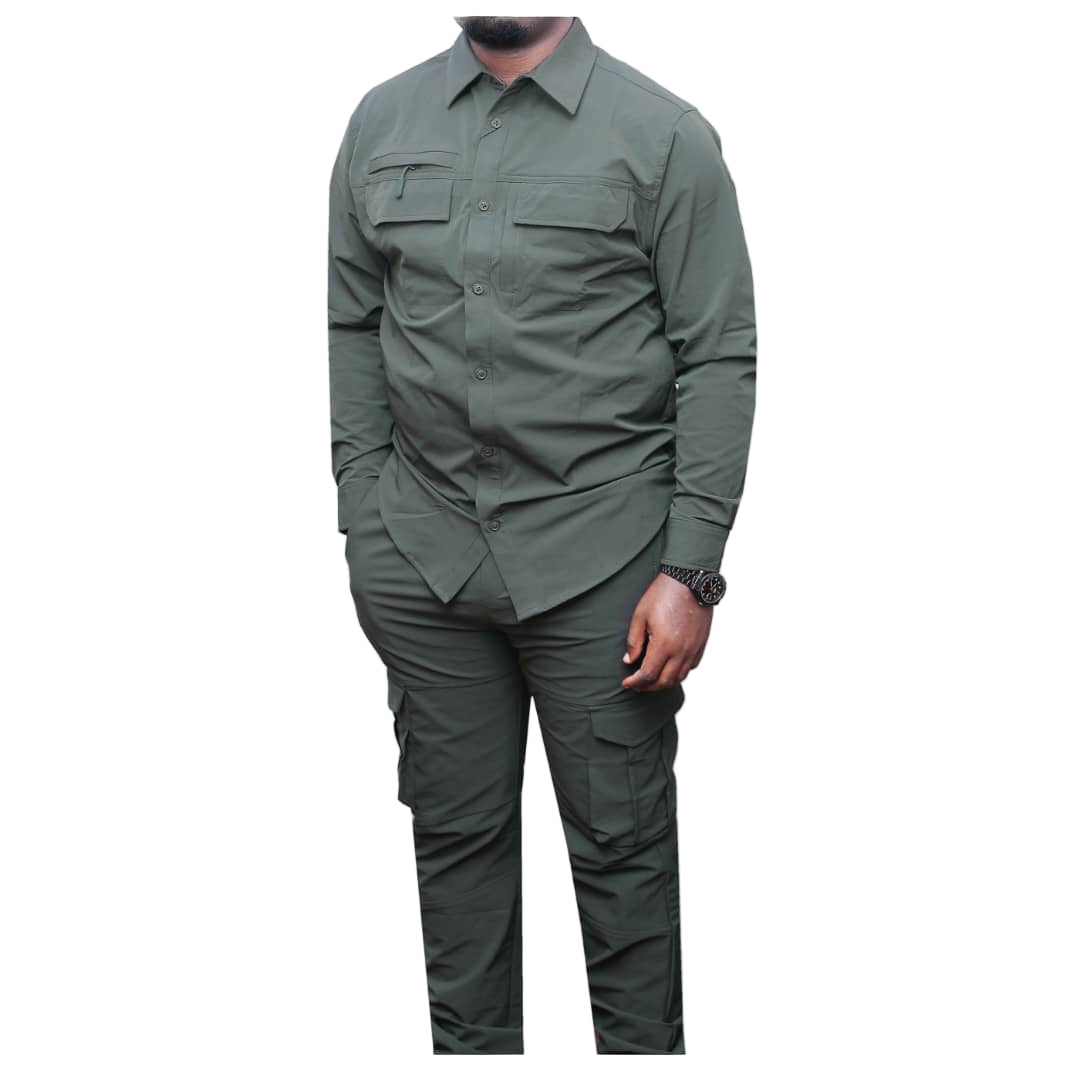 Premium Two Piece Tactical Ware-Green – ndalaexpress